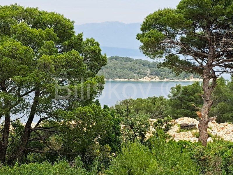 Jelsa,Hvar, uvala Vitarnja - parcela za gradnju kuće