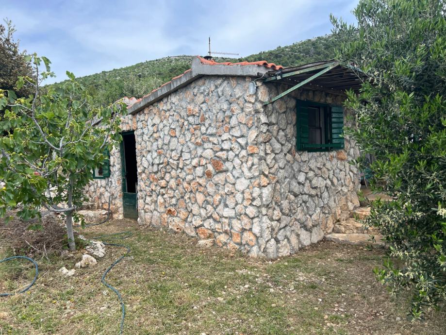 Vrsine, Marina -KUĆA U OAZI MIRA I PRIRODE S POGLEDOM NA MORE (prodaja)