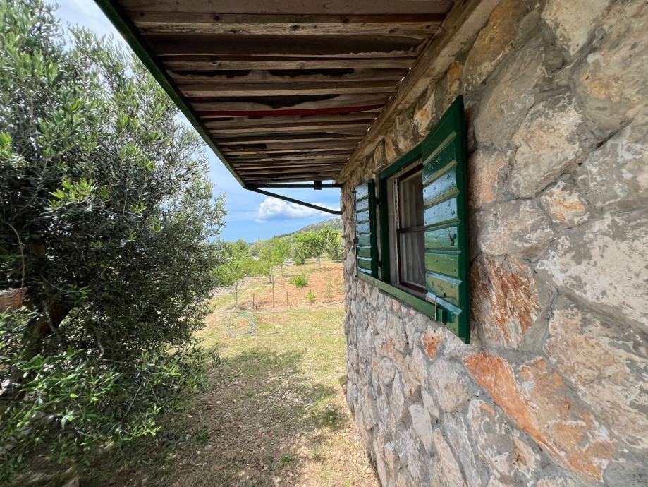 Vrsine, Marina -KUĆA U OAZI MIRA I PRIRODE S POGLEDOM NA MORE (prodaja)