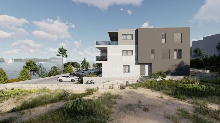 Luksuzna i moderna gradnja,Stan S1 u prizemlju ,1 red do plaže (prodaja)