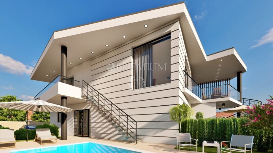 Malinska, impozantna dvojna kuća s bazenom! (prodaja)