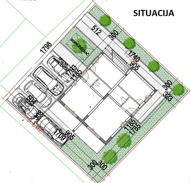 Mandre, 2-sob. apartman u prizemlju, vrt, blizu plaže, novogradnja