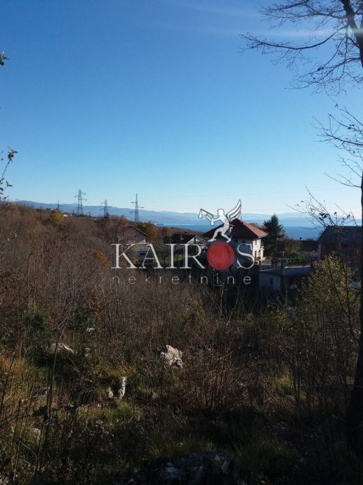 MATULJI, GRAĐ. ZEMLJIŠTE S POGLEDOM NA MORE