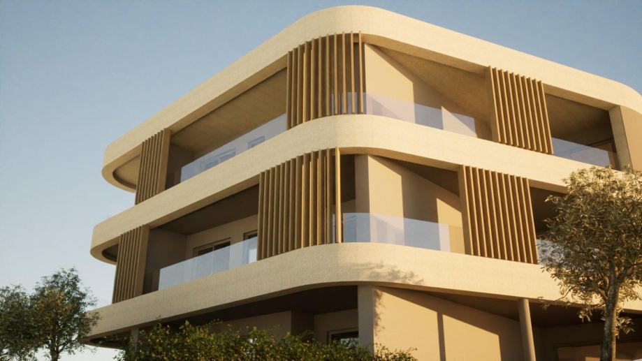 Moderan apartman u blizini plaže, prvi kat, lift, Vodice (prodaja)