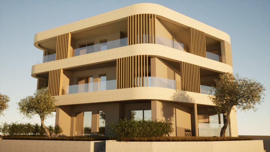 Moderan apartman u blizini plaže, prvi kat, lift, Vodice (prodaja)