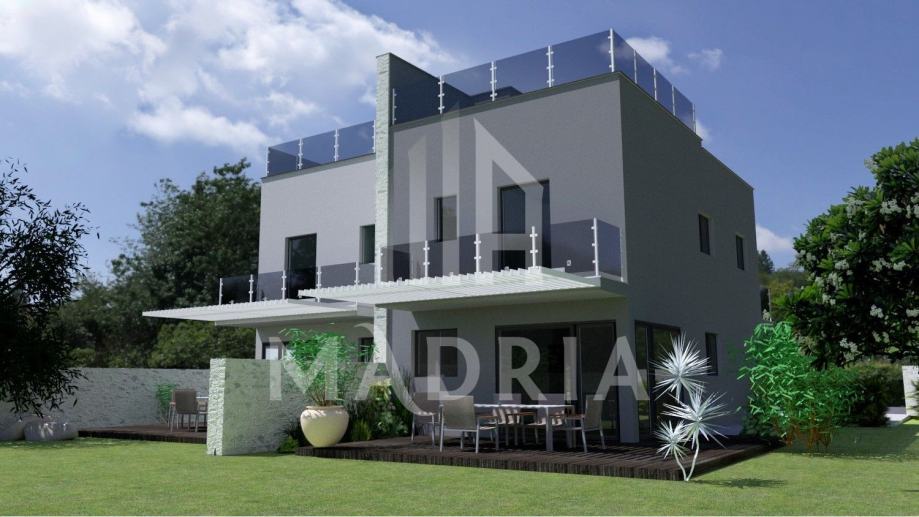 Moderma dvojna villa, Nin, novogradnja, 150 m od mora (prodaja)