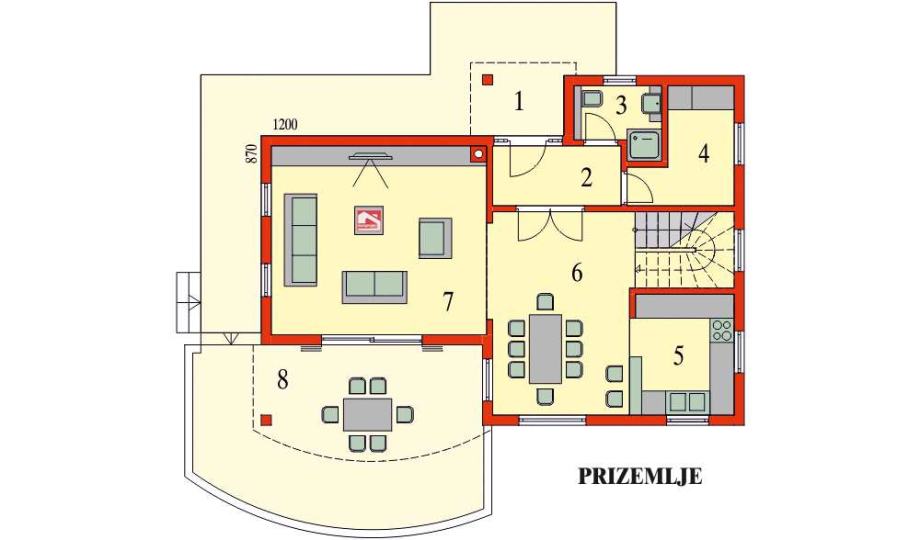 Montažna kuća Klara 194m2