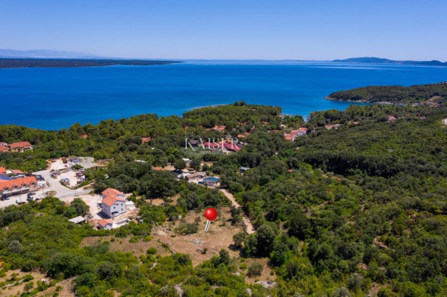 Nerezine, otok Lošinj - atraktivno građevinsko zemljište 567 m2