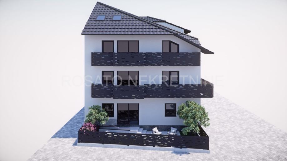 NOVOGRADNJA, DONJA DUBRAVA, 89,86m2, ČETVEROSOBAN + GARAŽA (prodaja) (prodaja)