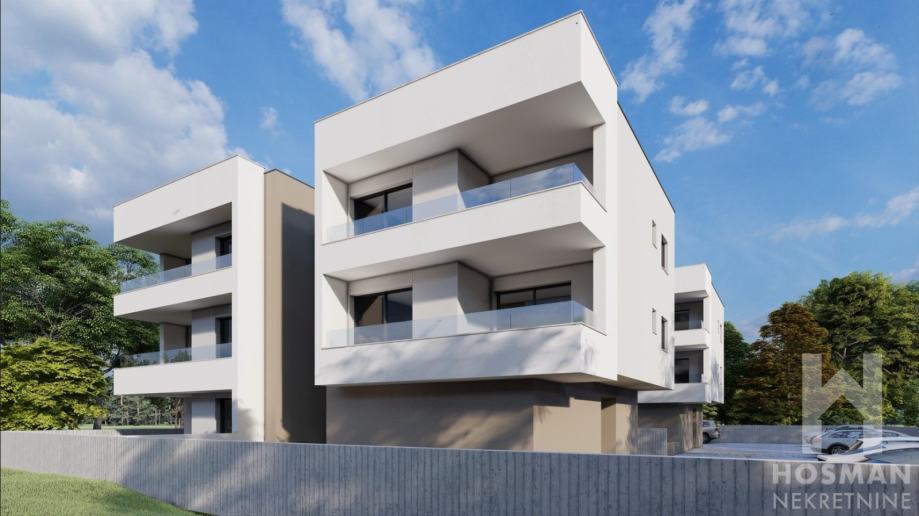 Novogradnja!!! Dvosoban stan s pogledom na more 78m2 Zadar / Melada!!! (prodaja)