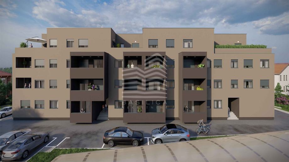 Novogradnja, Zaprešić centar, 3s stan, 1. kat (prodaja)