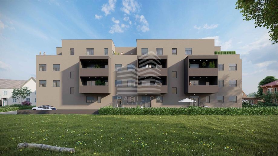 Novogradnja, Zaprešić centar, 3s stan, 1. kat (prodaja)