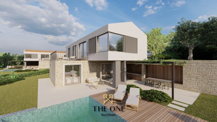 Novoizgrađene vile s bazenom u Istri (prodaja)