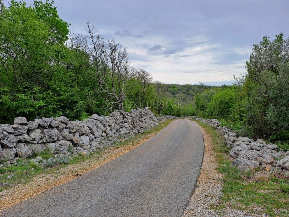 Otok Krk, Skrpčići pokljoprivredno zemljište (šuma) 7927 m2