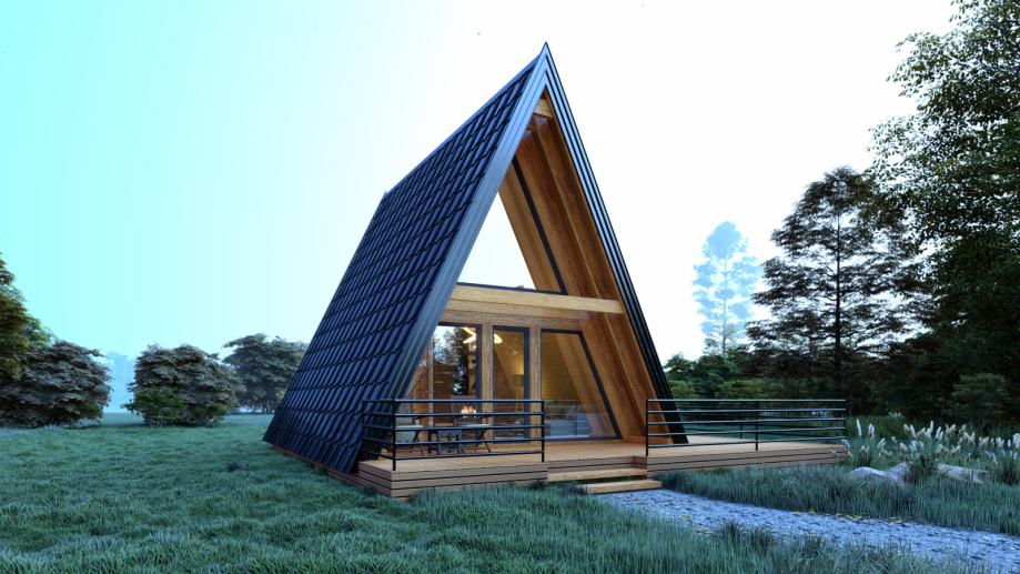 PLANINSKA KUCA – A Frame – KC 46