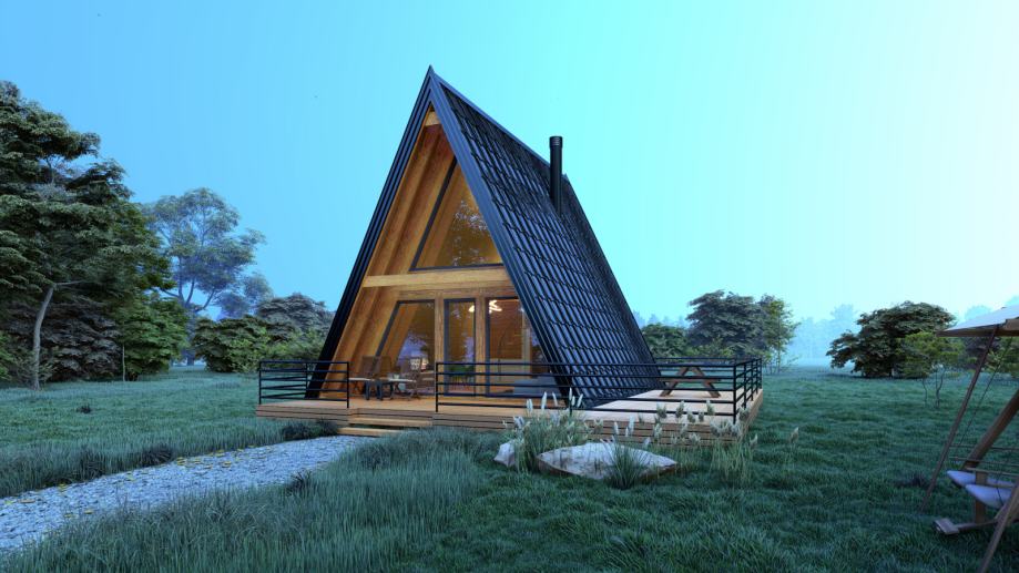 PLANINSKA KUCA – A Frame – KC 46