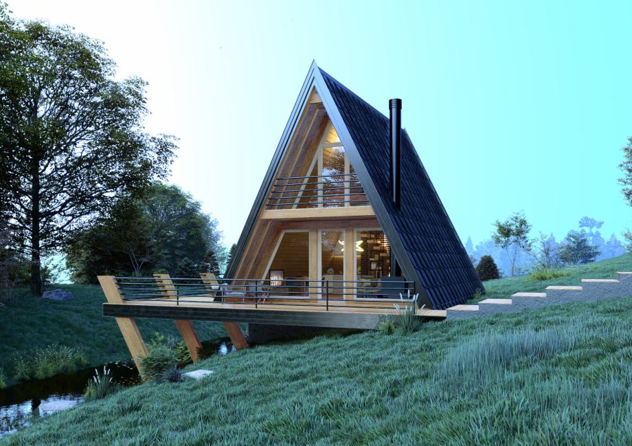 PLANINSKA KUCA – A Frame – KC 60