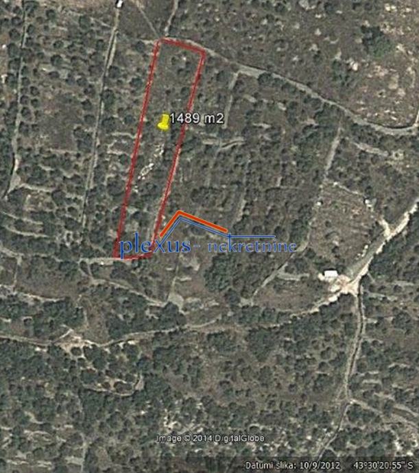 Poljoprivredno zemljište: Trogir - 1.489 m2, 23.000 eura fixno