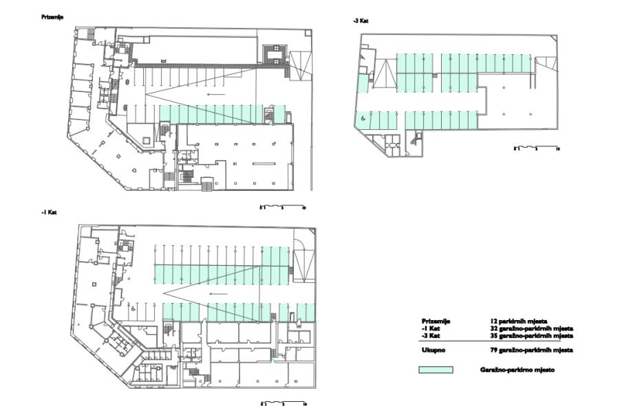 Poslovna zgrada: Zagreb (Donji grad), uredski, 3601.81 m2 (prodaja)