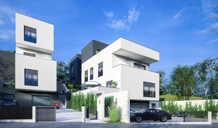 Prodaja građevinsko zemljište sa projektom za 4 zgrade, Rim, Maksimir