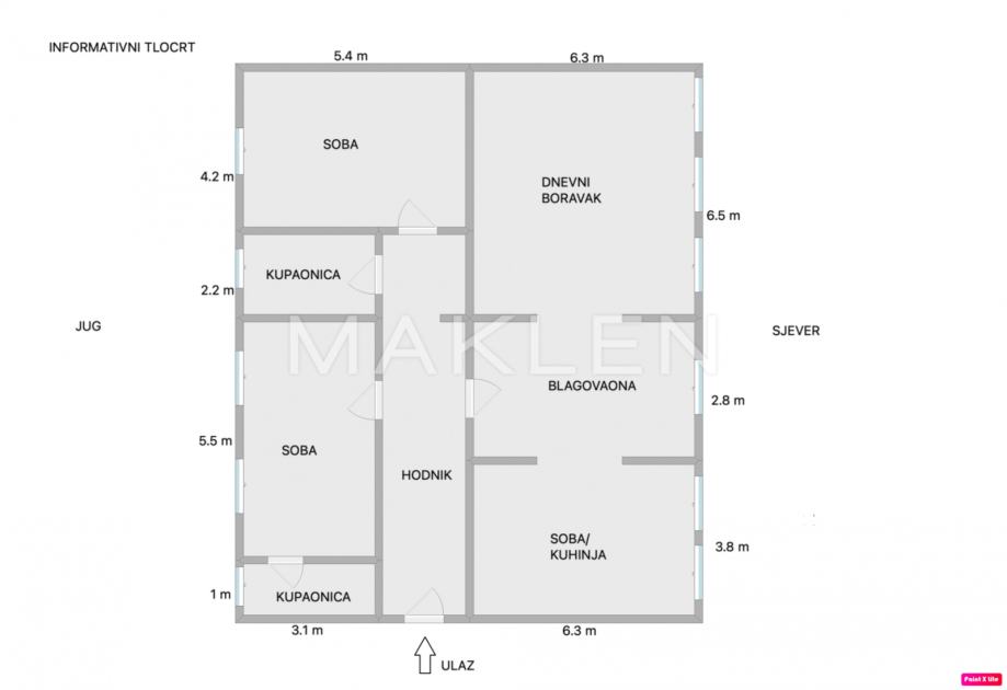 PRODAJA, STAN, ZAGREB (Centar), 150 m2, 4-soban (prodaja)