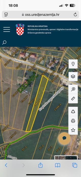 Prodaje se poljoprivredno zemljiste u Desiniću