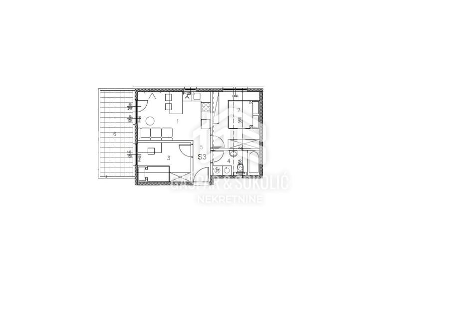 Prodaje se trosobni stan u novogradnji na Kajzerici (prodaja)