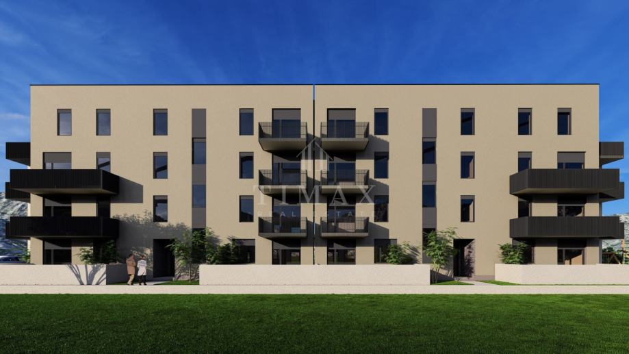 Projekt Botinec - Zagreb, Dvosoban stan S104A, prizemlje, 45,77 m2 ...