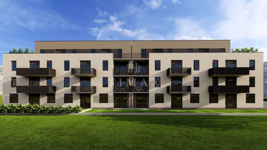 Projekt Botinec - Zagreb, Dvosoban stan S104A, prizemlje, 45,77 m2 ...