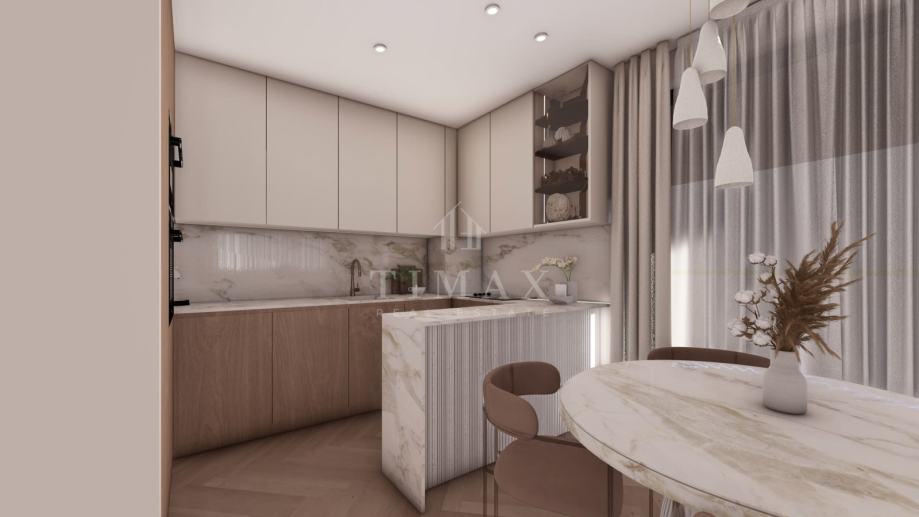 Projekt Botinec - Zagreb, Dvosoban stan S104A, prizemlje, 45,77 m2 ...