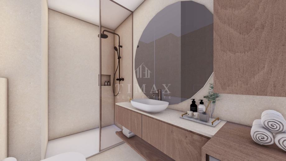 Projekt Botinec - Zagreb, Dvosoban stan S104A, prizemlje, 45,77 m2 ...