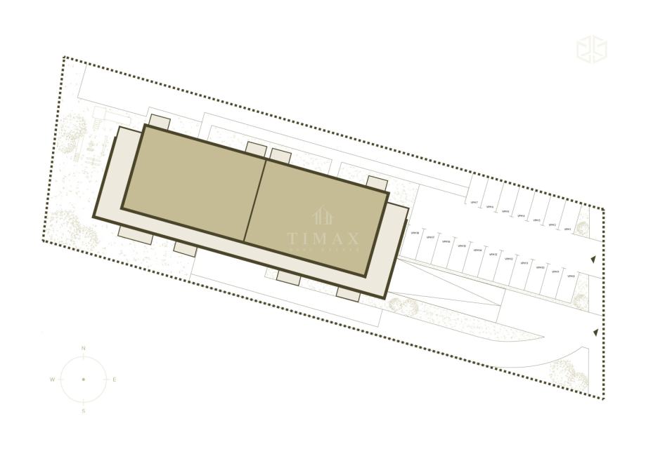 Projekt Botinec - Zagreb, Dvosoban stan S104B, prizemlje, 45,65 m2 ...