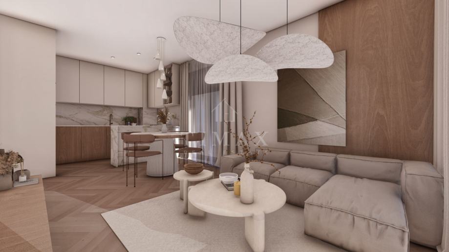 Projekt Botinec - Zagreb, Dvosoban stan S106B, prizemlje, 49,13 m2 ...