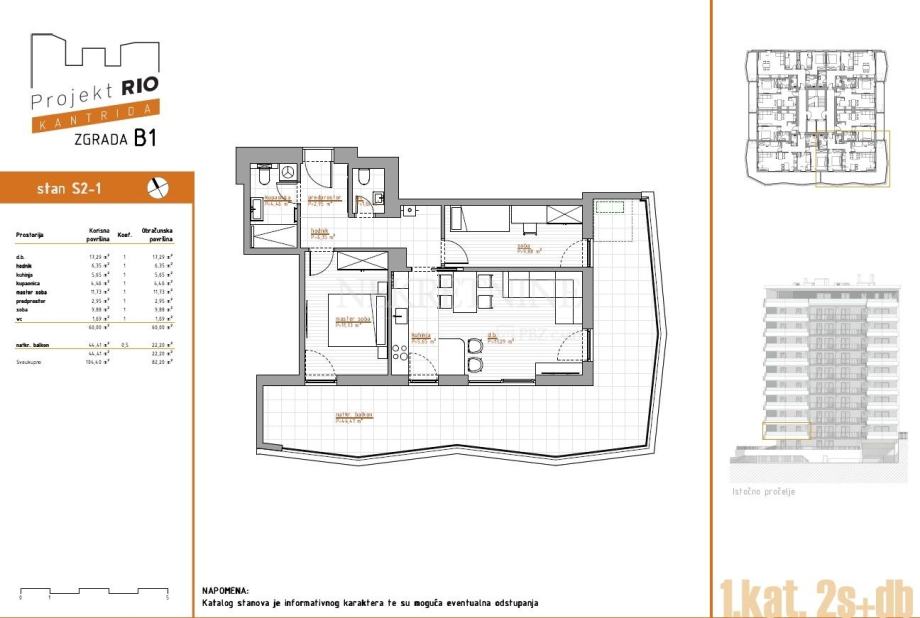 NOVI PROJEKT Rio Rijeka, Kantrida (prodaja)