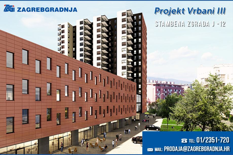 Projekt Vrbani III - Stambena zgrada J-12