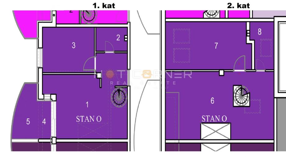 Prvi red do mora, lift, parking - STAN O (prodaja)