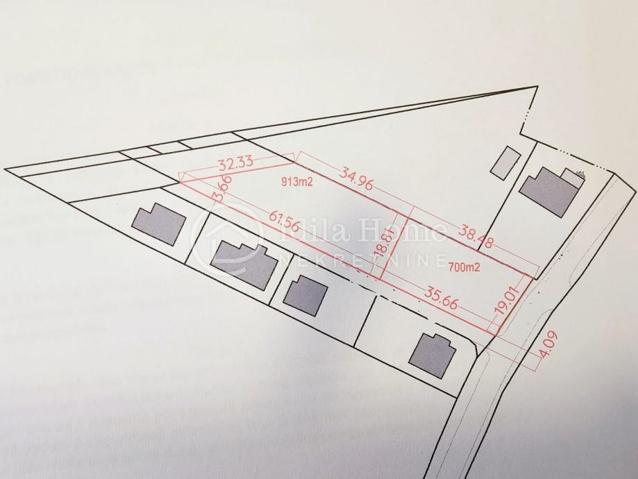 Samobor/građevinska parcela 915m2