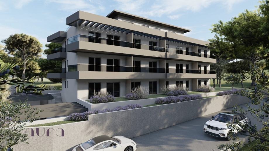 SPLIT NOVOGRADNJA-Jednosoban stan 43,51m2-manja zgrada kod Mall centra ...