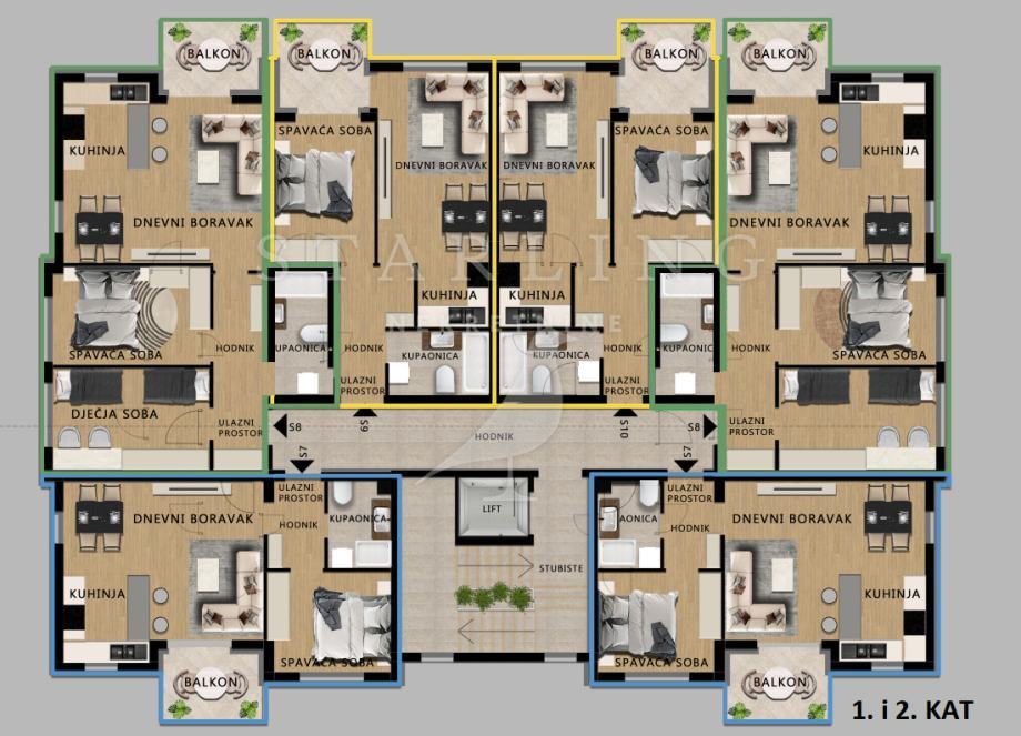Stambena zgrada Buzin Meba Life
