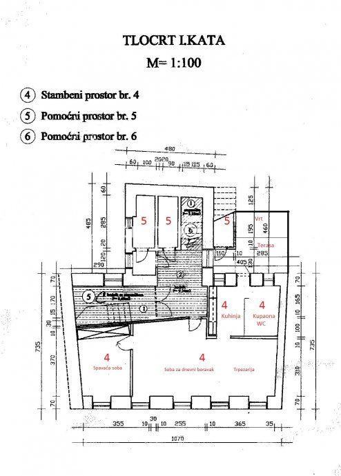 STAN - 1. RED DO MORA - IKA - PRODAJA (prodaja)