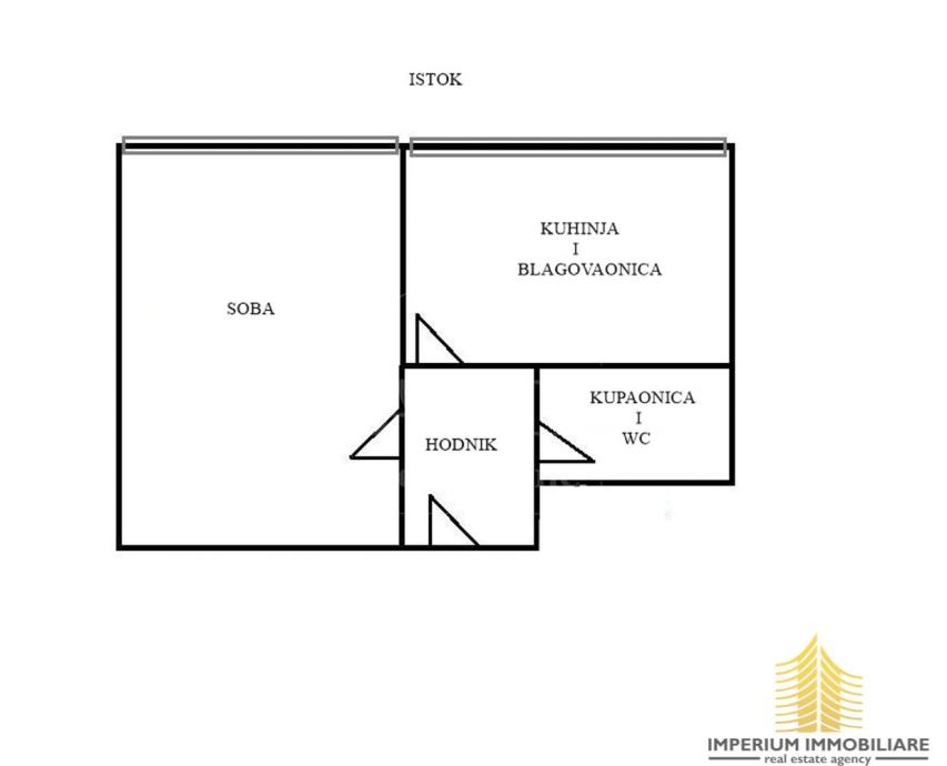 Stan: Zagreb (Zapruđe), 30 m2 (prodaja)