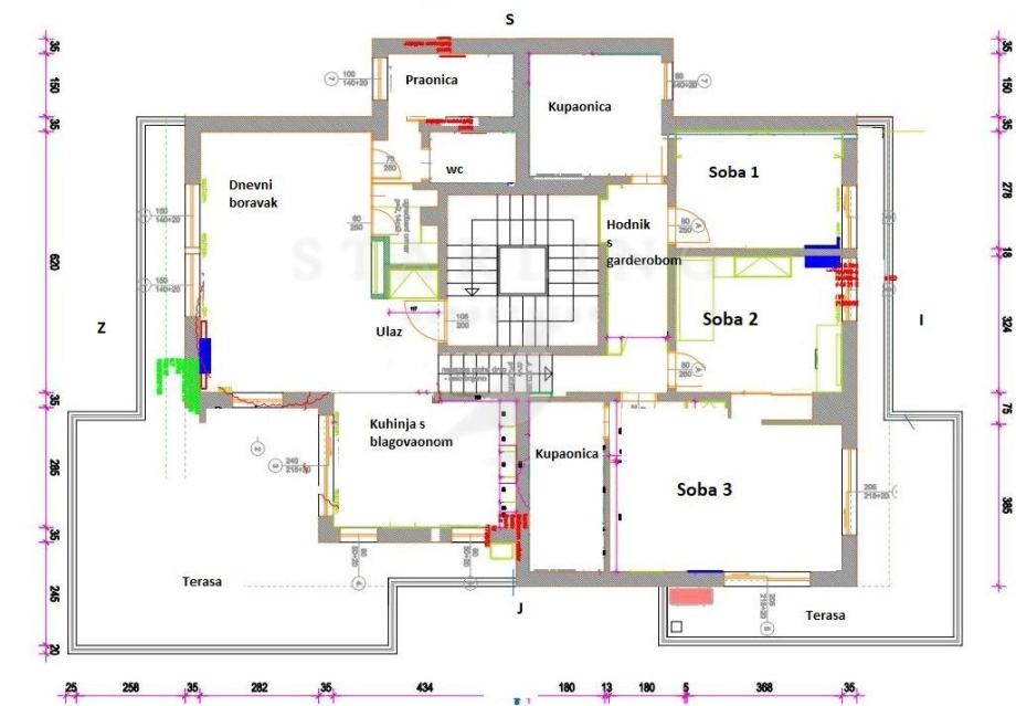 STAN, PRODAJA, ZAGREB, PANTOVČAK, 201 M2, 4-SOBAN (prodaja)