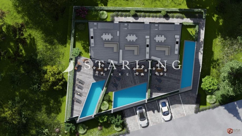 STAN S1, NOVOGRADNJA, PAG, MANDRE, 122 m2, 4-soban (prodaja)