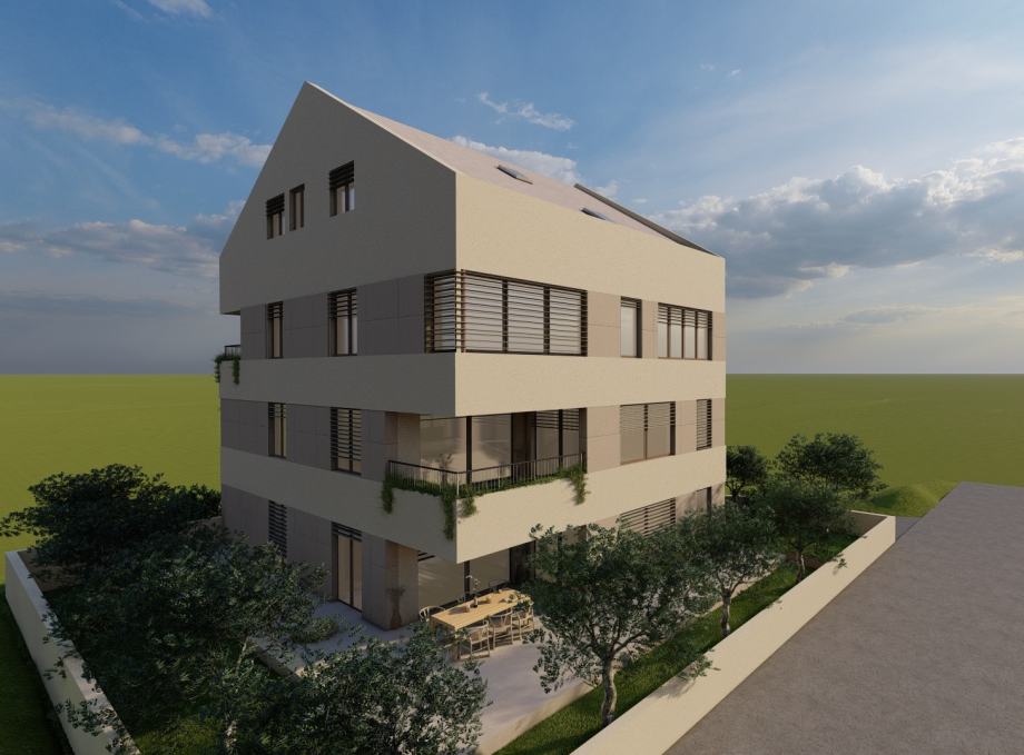 Obiteljski stan, S1, prizemlje, 135.9 m2 + vrt, novogradnja, Šibenik ...