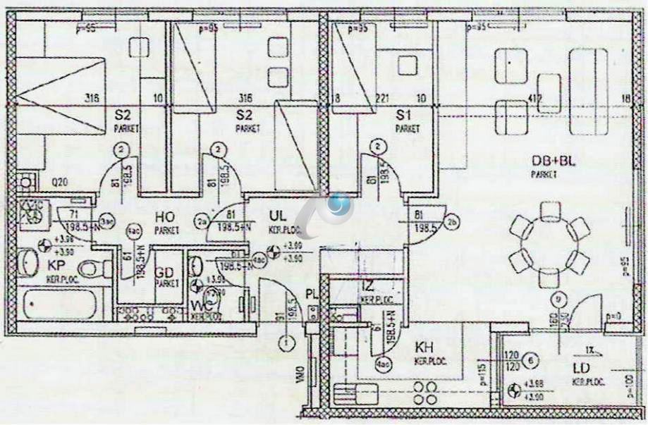 Stan: Zagreb (Špansko), Trg 101 brigade, 87.00 m2 (iznajmljivanje)