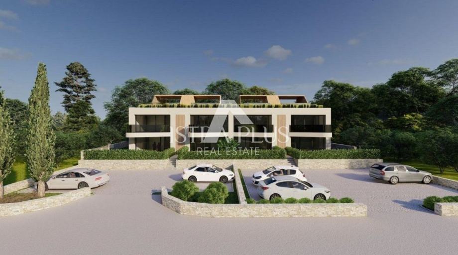 Stanovi sa krovnom terasom i pogledom na more - Tar (prodaja)