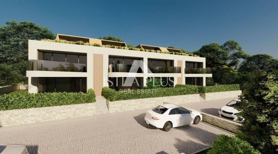 Stanovi sa krovnom terasom i pogledom na more - Tar (prodaja)