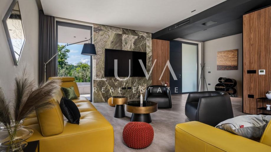 Šterna, Buje, Istra, moderna luksuzna vila s bazenom na prodaju (prodaja)