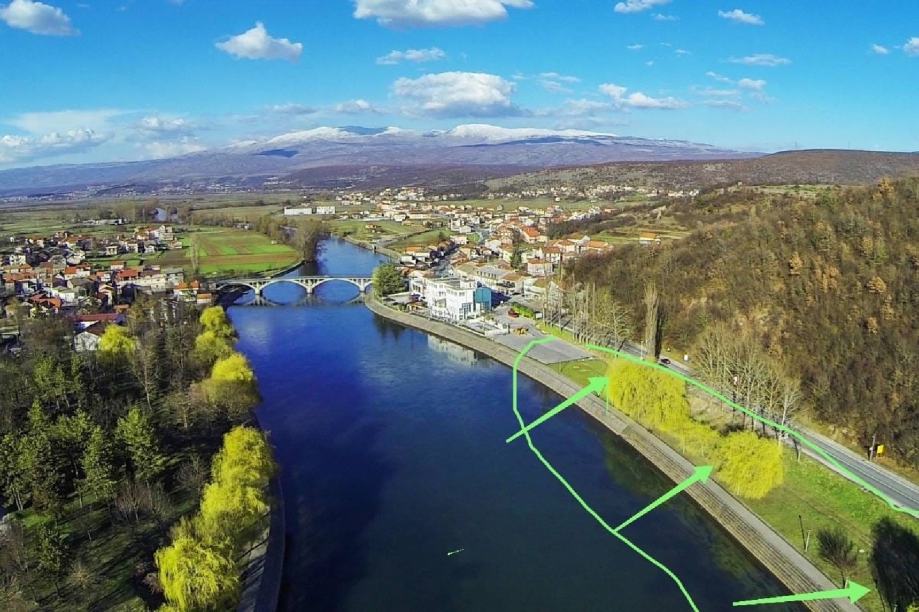 teren za KAMP -Trilj 3.600 m2 uz Cetinu T3 zona građevinsko zemljište