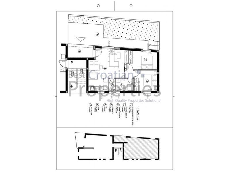 TROGIR (Rimski put) - Novogradnja, atraktivna lokacija (prodaja)